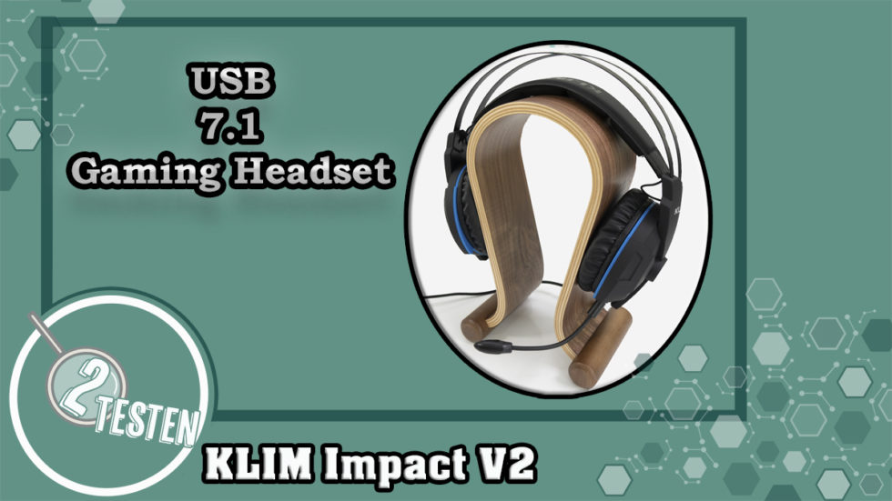 KLIM Impact V2 - 7.1 Gaming Headset - 2testen